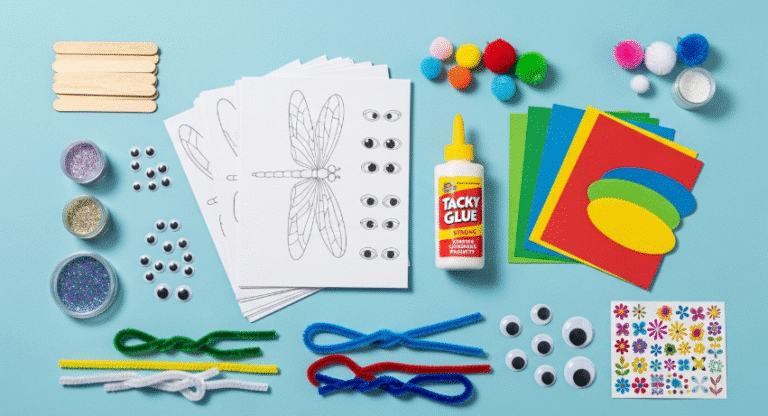 10 Fun and Easy Craft Dragonflies Ideas for Kids to Create