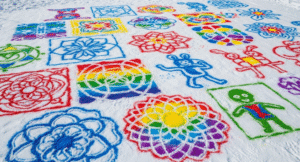Create Colorful Snow Art with Easy DIY Snow Paint for Kids