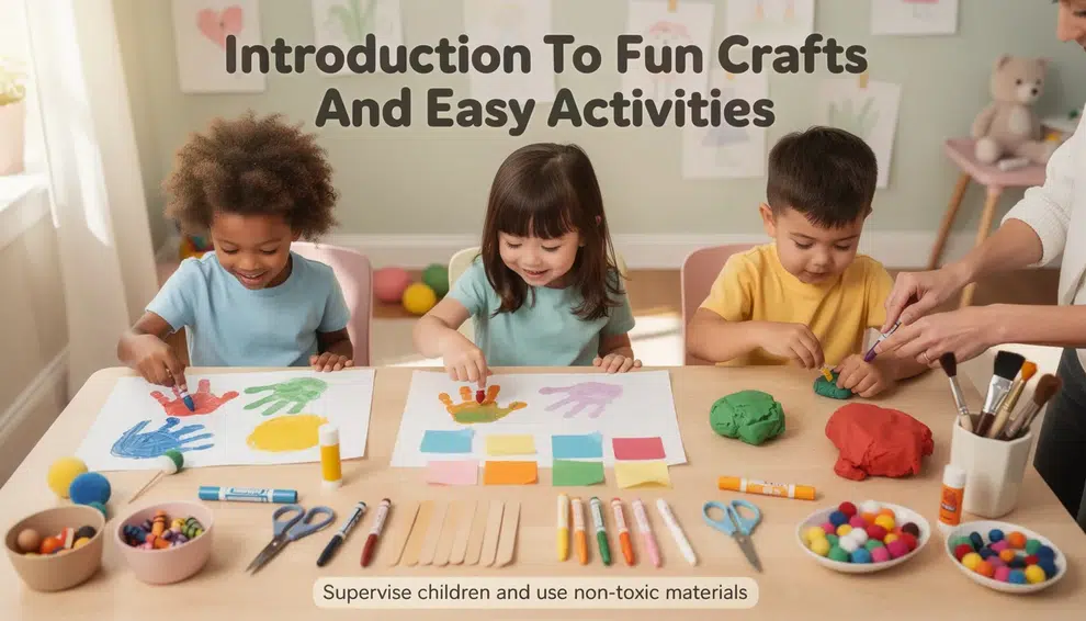 Creative Craft Activities for Kids: Fun, Easy Crafts and New Ideas